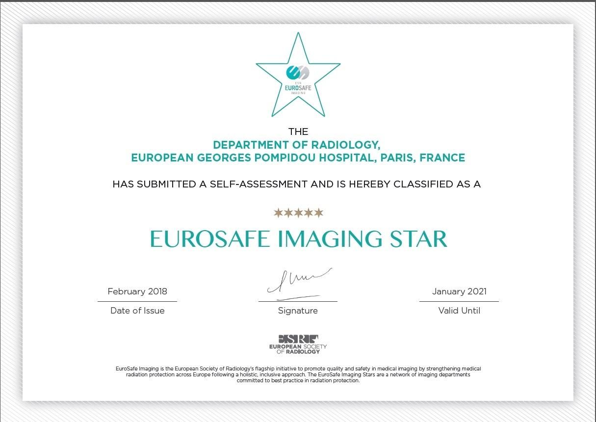 HEGP | Eurosafe Imaging | Certification