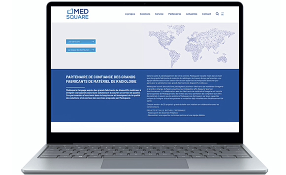 Nouveau site web | medsquare.com